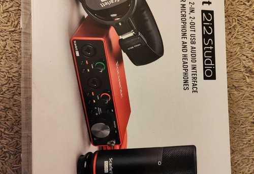 Focusrite Scarlett Solo Studio 3rd Gen Festima Ru Мониторинг объявлений