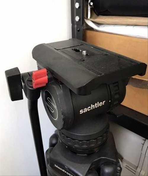 Голова Sachtler DV8 + штатив Manfrotto MVB 525