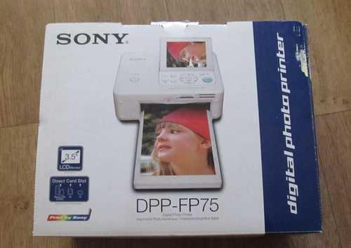 Фотопринтер сублимационный Sony DPP-FP75