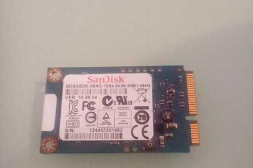 Ssd msata 64gb SanDisk sdsa5dk-064g