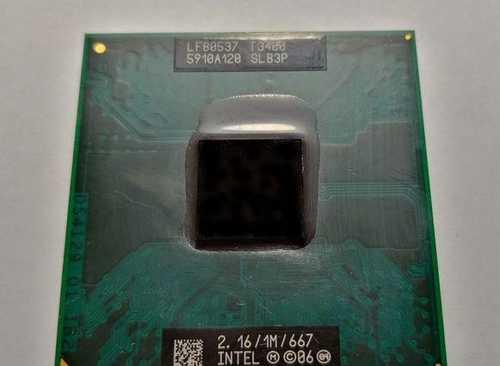 Процессор для ноутбука Intel Pentium T3400