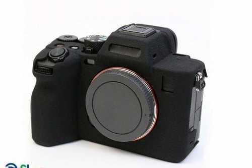 Чехол силиконовый на камеру Sony A7IV черный