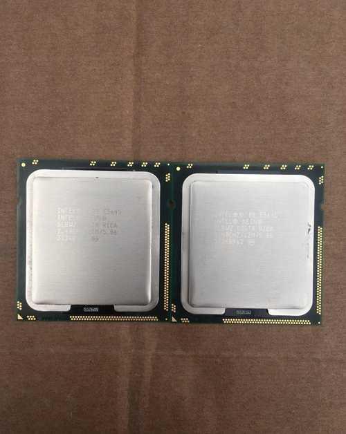 Процессоры Intel xeon Е5645 6 ядер