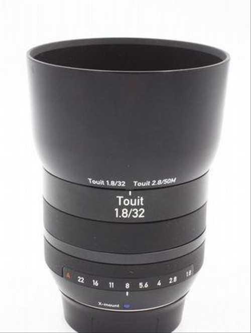 Объектив Zeiss Touit 1.8/32 X-mount