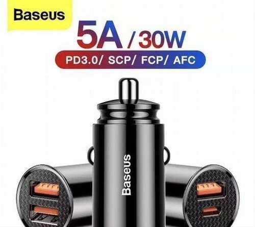 Автомобильная зарядка Baseus 30W