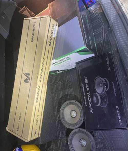Усилитель alphard machete 150.4