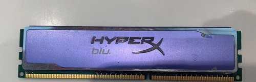 Оперативная память hyperx blu 4x2gb ddr3 1600ghz