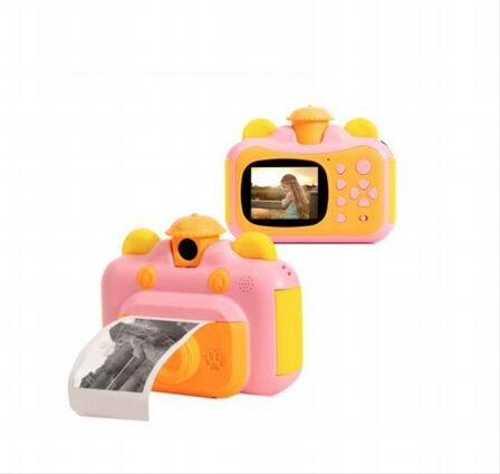Детская камера с мгновенной печатью фотографий