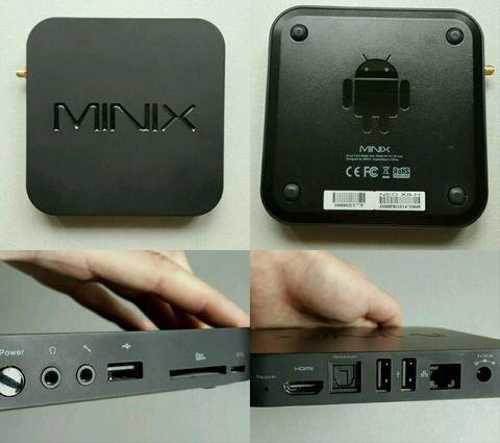 Медиаплеер minix NEO X8-H + пульт minix NEO M1