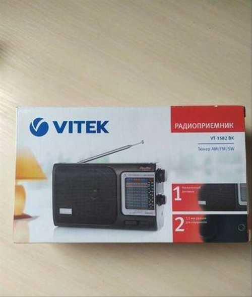 Радиоприемник Vitek VT-3582 BK