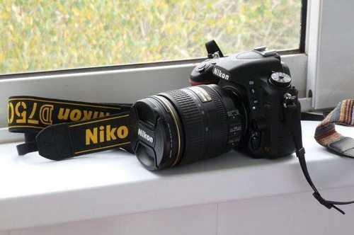 Nikon D750 Kit 24-120 mm f/4G ED VR AF-S