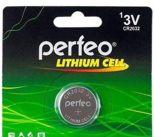 Батарейка Perfeo CR2032 Lithium Cell