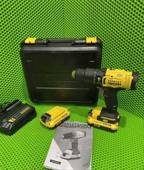 Ударная дрель-шуруповерт Stanley Fatmax SCD711C2K