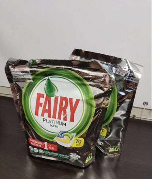 Fairy platinum all in one 70 шт