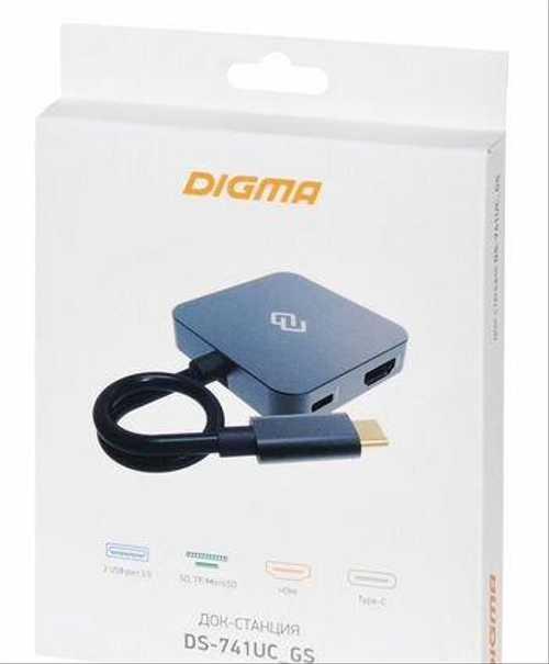 Док-станция Digma DS-741UC GS
