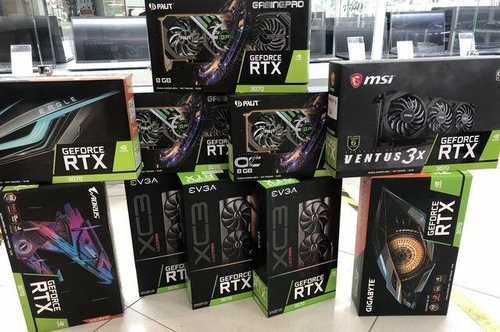 Видеокарты RTX 3060/3070/3080/3090