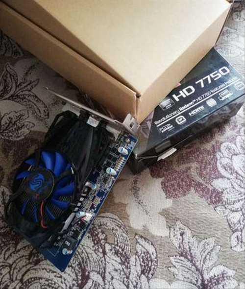 Видеокарта sapphire radeon hd7750 1gb