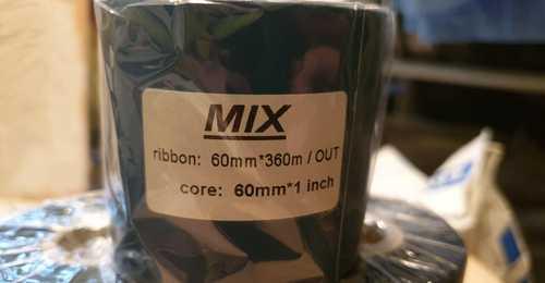 Риббон Wax 60мм x 360м / Out (втулка 25.4)