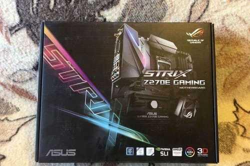 Asus ROG strix Z270E gaming LGA1151 Новая+коробка