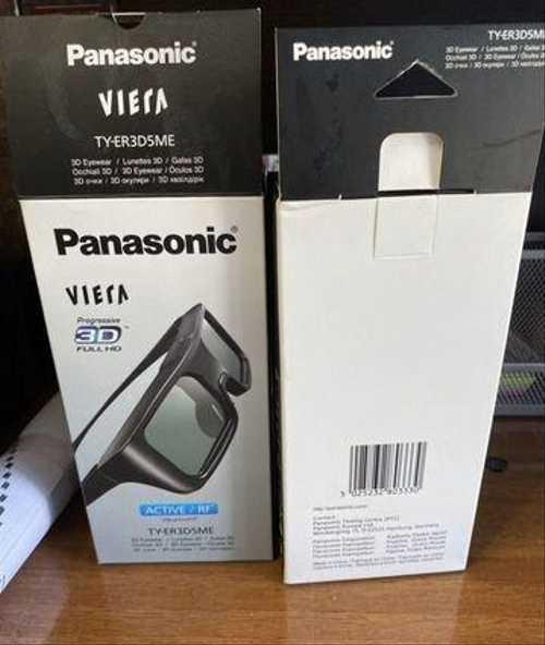 3d очки Panasonic Viera