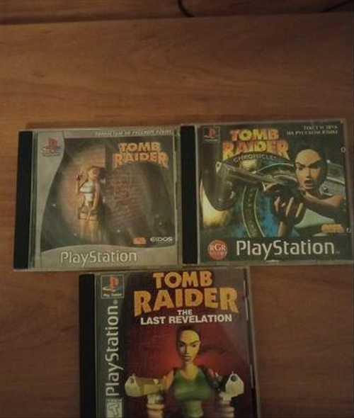 Диски на ps1 Tomb Raider, Tomb Raider Chronicles
