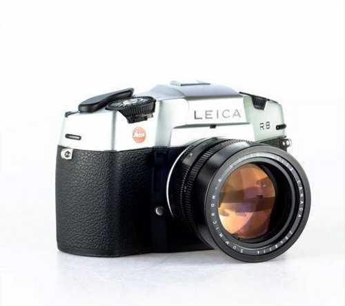 Leica R8 silver + 90mm f/2 Summicron-R