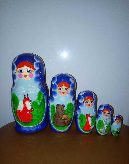 Матрешки с животными