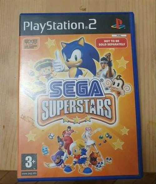 Sega Superstars Eyetoy PS2 лицензия