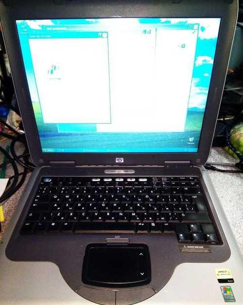 Ретро ноутбук hp compaq nx9005