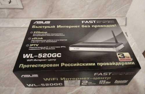 Роутер asus WL 520gc
