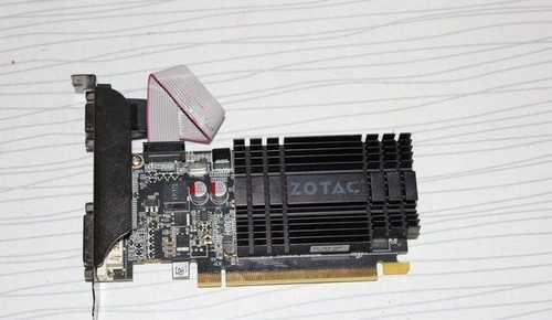 Видеокарта zotac GeForce GT 710 Silent 1GB