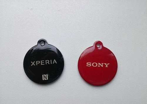 NFC метки Sony Xperia оригинальные 2 шт