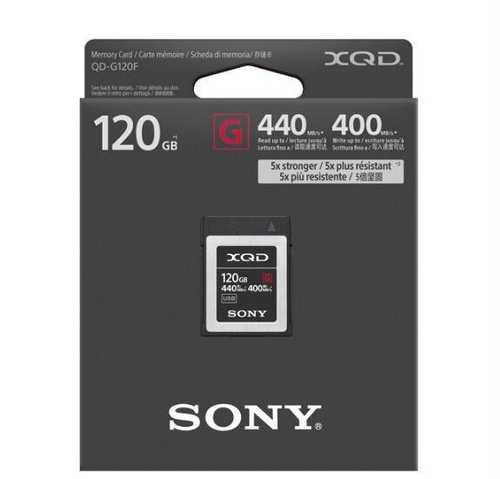 Карта памяти Sony XQD 120GB QD-G120F 440/400 mb/s