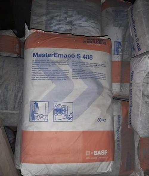 Ремонтная смесь masteremaco. Мастер Эмако s488. Ремонтная смесь MASTEREMACO S 488. Смесь бетонная сухая безусадочная быстродействующая Emaco s88c. MASTEREMACO S 488 (бумажные мешки 25 кг).