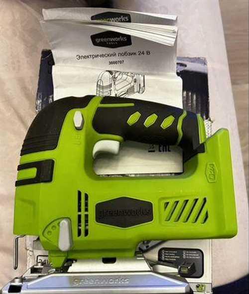 Лобзик Greenworks G24JS