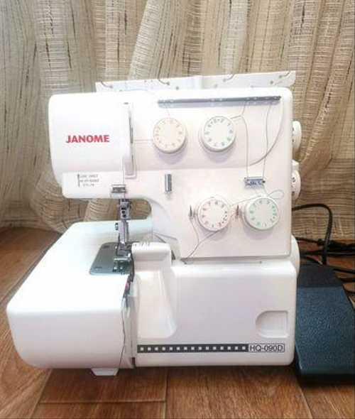 Оверлок janome HQ-090D