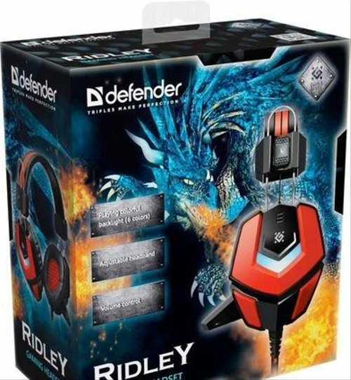 Компьютерная гарнитура Defender Ridley