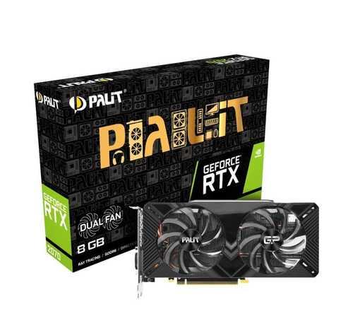 Новая Видеокарта palit pcie16 RTX2070 8GB