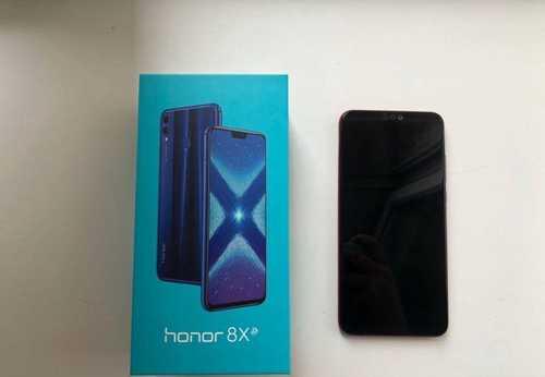 Смартфон Honor 8x 128 гб красный