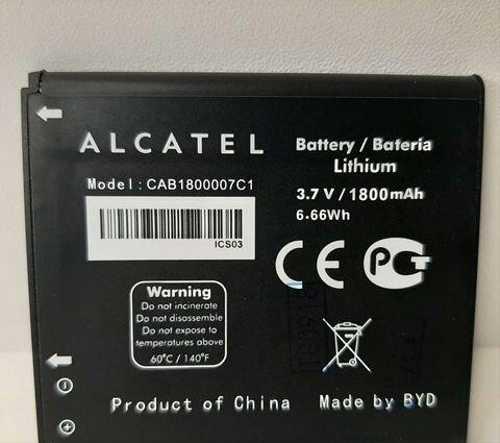 Аккумулятор Alcatel (cab1800007c1)