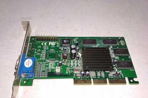 Видеокарта AGP Nvidia GeForce2 MX400 64MB, sdram