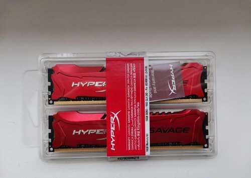 Оперативная память Hyperx Savage ddr3 16Гб