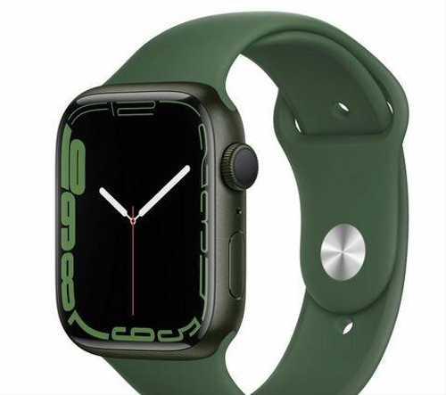 Apple Watch 7 45mm Green Aluminum Sport Band