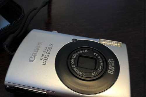 Фотоаппарат Canon ixus 860 IS