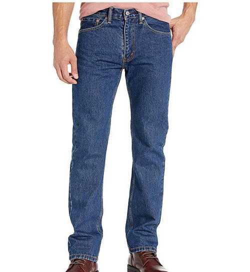 Джинсы Levi's модель 505 синие размер W38хL30
