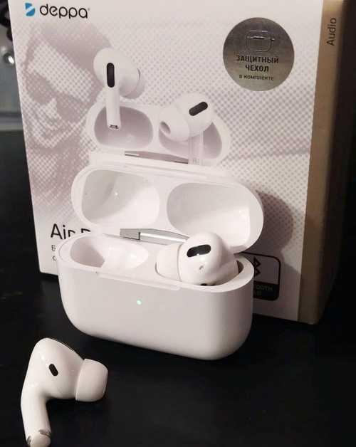 Беспроводные наушники с микрофоном Deppa Air Pro