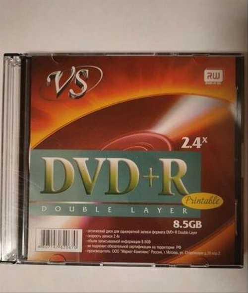 Диск DVD+R 8,5Гб