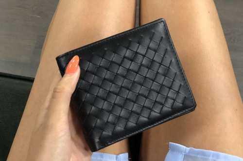 Карманный бумажник Bottega Veneta кожа