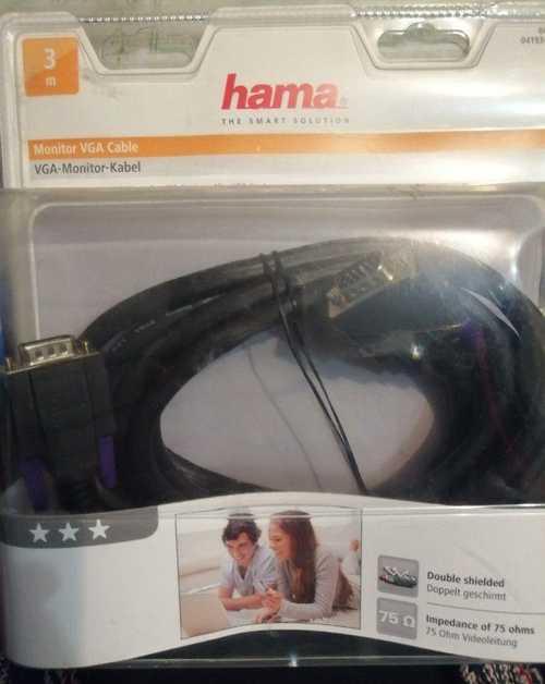 VGA кабель Hama 3m