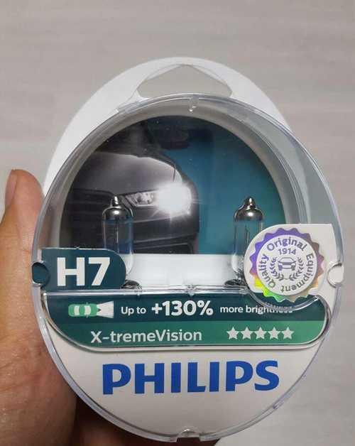 H7 12V 55W Philips X-tremeVision +130